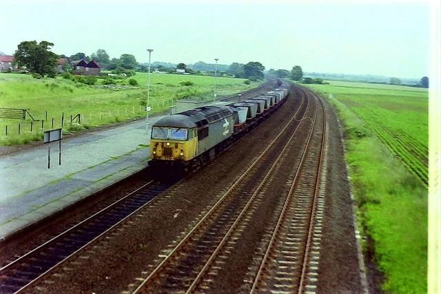 35MM RAILWAY COLOUR Negative Class 56 110 at Ulleskelf £1.95 - PicClick UK
