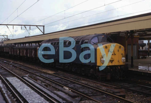 35MM RAILWAY SLIDE of Class 40 40002 @ Stockport Copyright to Buyer £4. ...