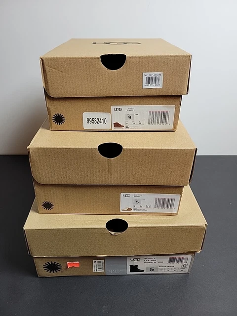 Empty ugg box store