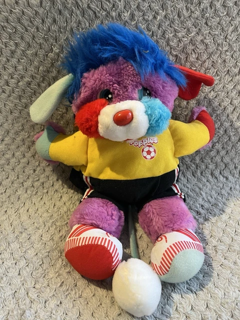 12& BIG KICK soccer ball football * POPPLES soft toy MATTEL VINTAGE ...