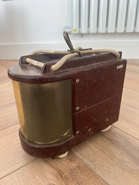 OLD BAKELITE CASED Ww2 German Luftwaffe ? Height Recorder ? Barograph ...