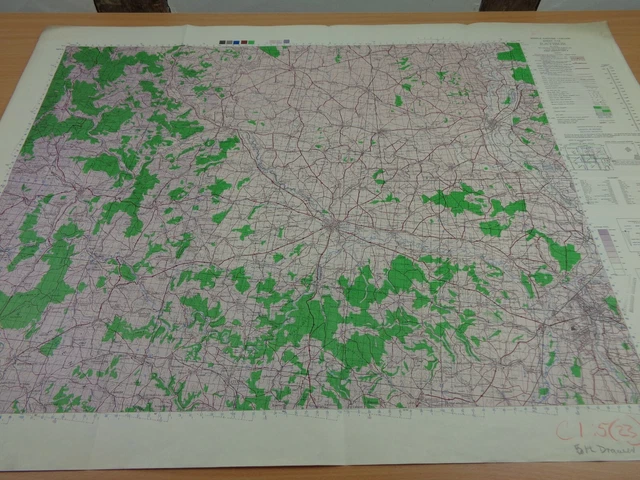 WW2 US ARMY Map of GERMANY, POLAND & CZECHOSLOVAKIA - "RATIBOR ...