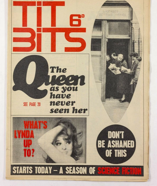 QUEEN ELIZABETH & Mother Lynda Baron Alister Maynard Kitty Swan TITBITS ...