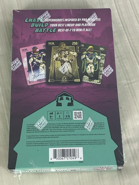 2026 BO JACKSON Battle Arena Ken Griffey Jr Edition Hobby Box Sealed ...