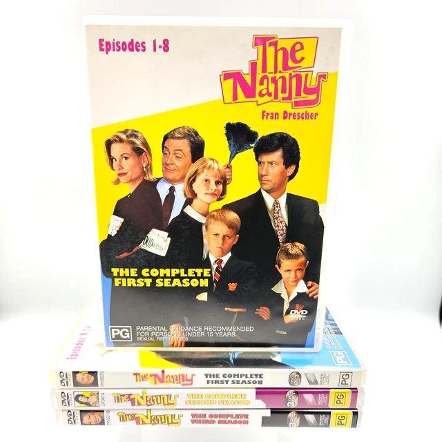 THE NANNY SEASON 1 2 3 Region 4 DVD - Fran Drescher TV Show Series 9 ...