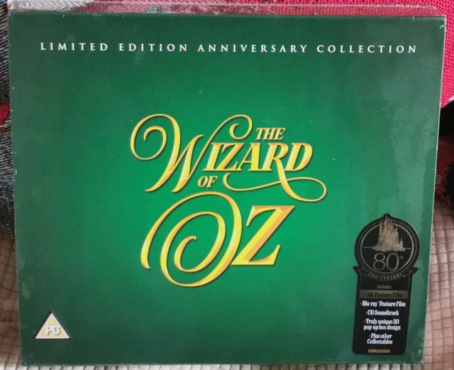 THE WIZARD OF Oz, 4K/Blu Ray/CD, Box Set, New and Sealed £84.99 ...