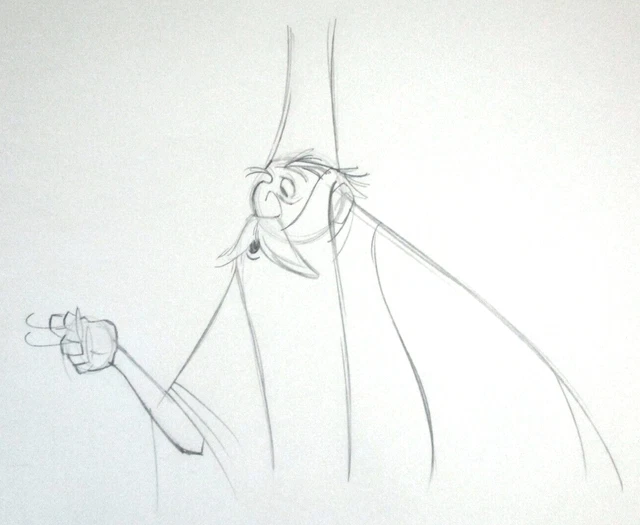 MERLIN MAGIC 1967 SWORD IN THE STONE Walt Disney ORIGINAL PRODUCTION ...