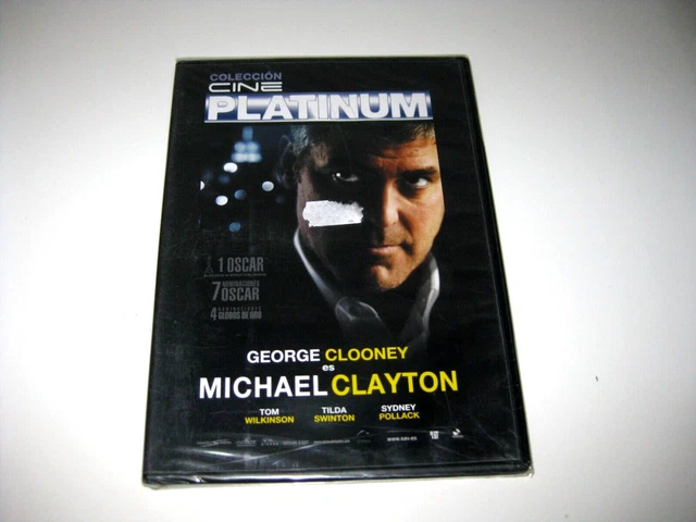 MICHAEL CLAYTON DVD George Clooney Tilda Swinton (New Sealed) £15.07 - PicClick UK