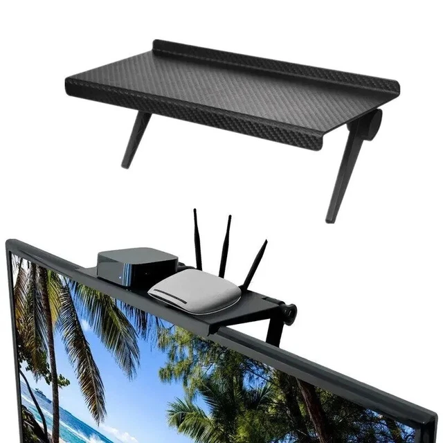 COMPUTER & TV Screen Storage Rack Wireless Router Set-top Box Rack No ...