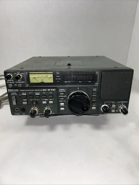 ICOM IC-R70 COMMUNICATIONS Receiver Transceiver High-Performance ...