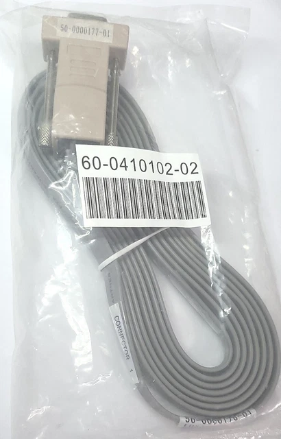 CISCO SERIAL CONSOLE cable kit DB9 to RJ45 50-0000177-01 £16.26 ...