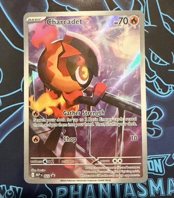 POKÉMON TCG PHANTASMAL Flames ETB Promo Charcadet 022 MINT £12.93 ...