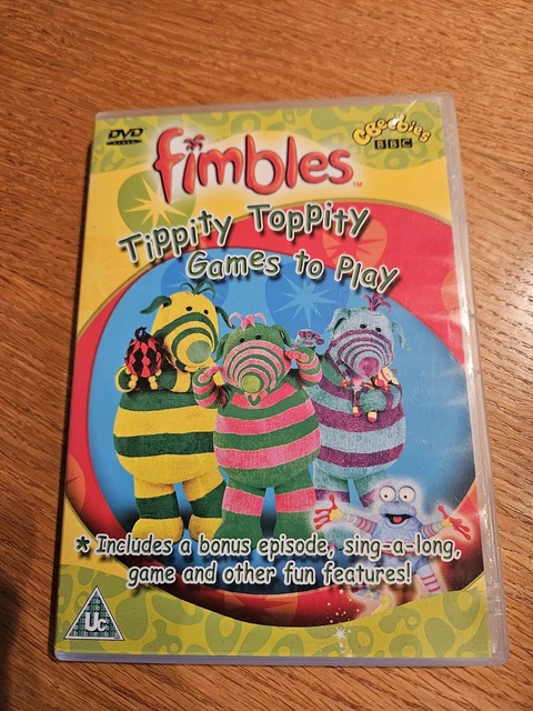 FIMBLES TIPPITY TOPPITY Games To Play Dvd Kids £13.29 - PicClick UK