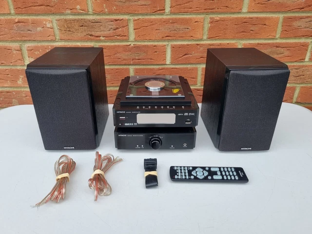 HITACHI AX-M136I SISTEMA Radio Micro HiFi DAB con Altoparlanti, tutti i ...