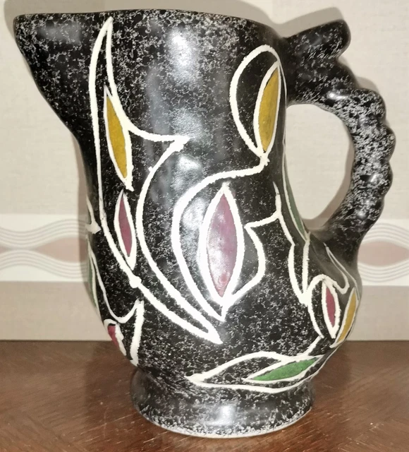 PICHET À anse en céramique signé (Borty Vallauris) (circa 1950s) EUR 160,00 - PicClick FR