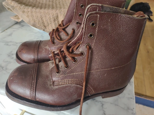 WW2 BRITISH OFFICERS Hobnail Boots £45.00 - PicClick UK