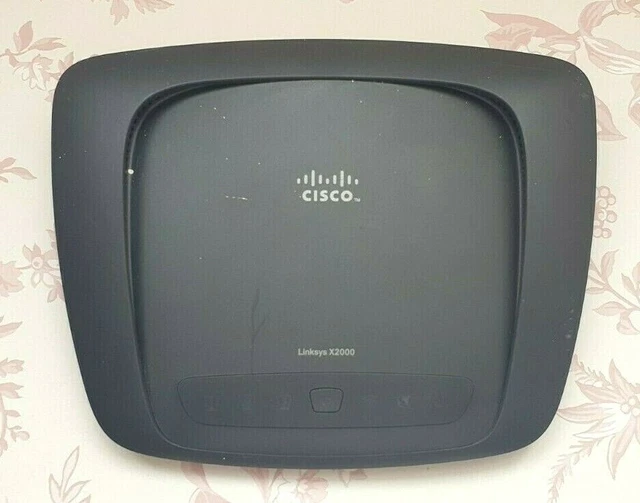 MODEM CISCO LINKSYS X2000 / router WiFi rif 619A LAN wireless - testato ...