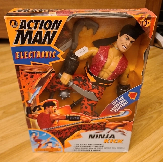 ACTION MAN NINJA Kick - Hasbro 1997 MISB £50.00 - PicClick UK