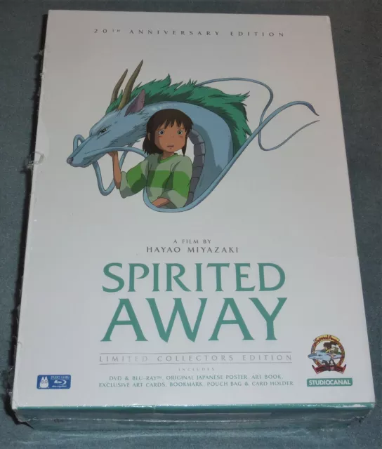 Spirited Away 20th Anniversary Limited Collectors Edition Blu Ray Boxset Neu Oop Eur 19990