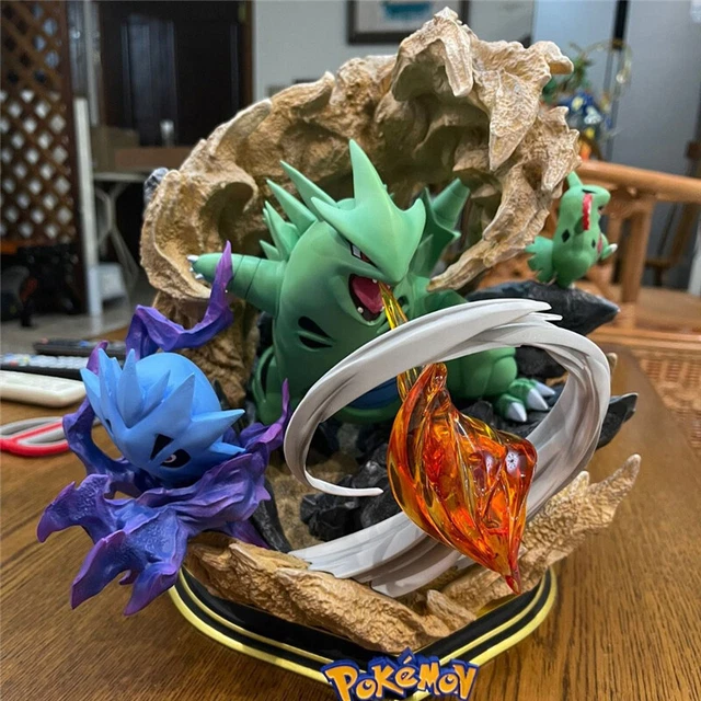 TYRANITAR RESIN STATUE Black Dog studio Model Pokémon 36cm Original ...