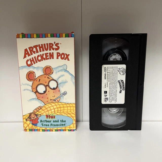 ARTHUR’S CHICKEN POX VHS Good Condition VHS Arthur By Marc Brown PBS ...