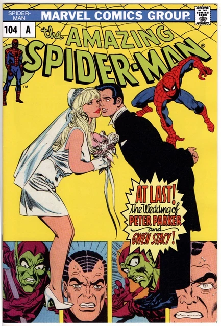 THE AMAZING SPIDER-MAN 128"" English SPIDER-MAN Gwen Stacy WEDDING ...