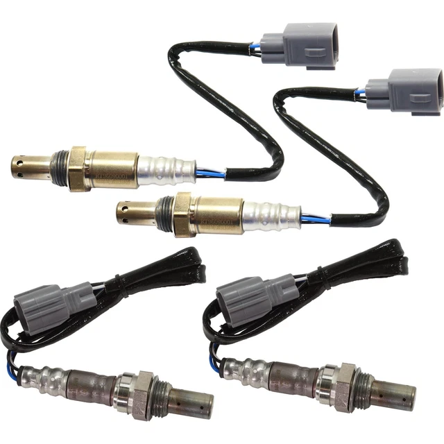 O2 OXYGEN SENSORS Set of 4 DOWNSTREAM for Runner Toyota Tundra Lexus ...