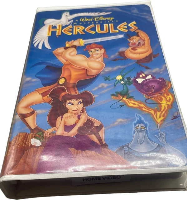 WALT DISNEY HERCULES VHS tape cartoon English rated G vintage 93 ...
