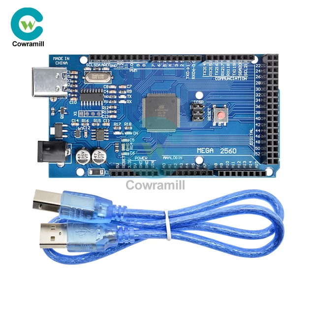 TYPE-C/USB MEGA2560 R3 CH340 Microcontroller Development Board ...