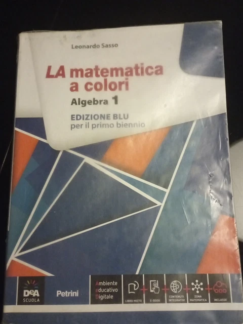 LA MATEMATICA A colori Algebra 1 Primo Biennio - CODICE ISBN ...