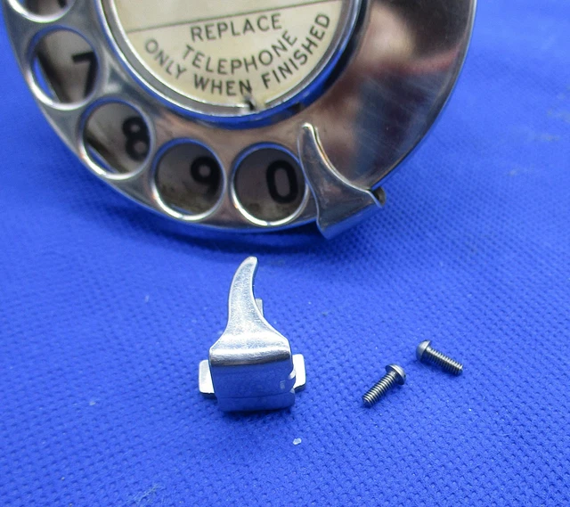 ORIGINAL VINTAGE TELEPHONE Dial Finger Stop for a GPO Dial No 12 £5.45 ...