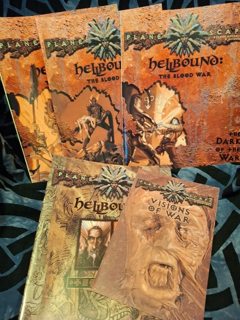 PLANESCAPE HELLBOUND: THE Blood War Box Set (AD&D 2nd Ed.) TSR2621 £260 ...