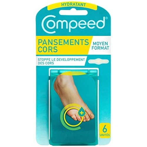 COMPEED® - 6 Pansements Cors aux pieds - Hydratants Occlusifs Hydrocolloïdes - É EUR 14,49 ...