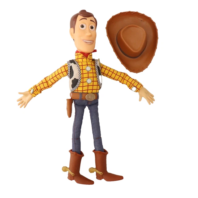 DISNEY PIXAR TOY Story Woody Pull String Talking 15 pouces poupée ...