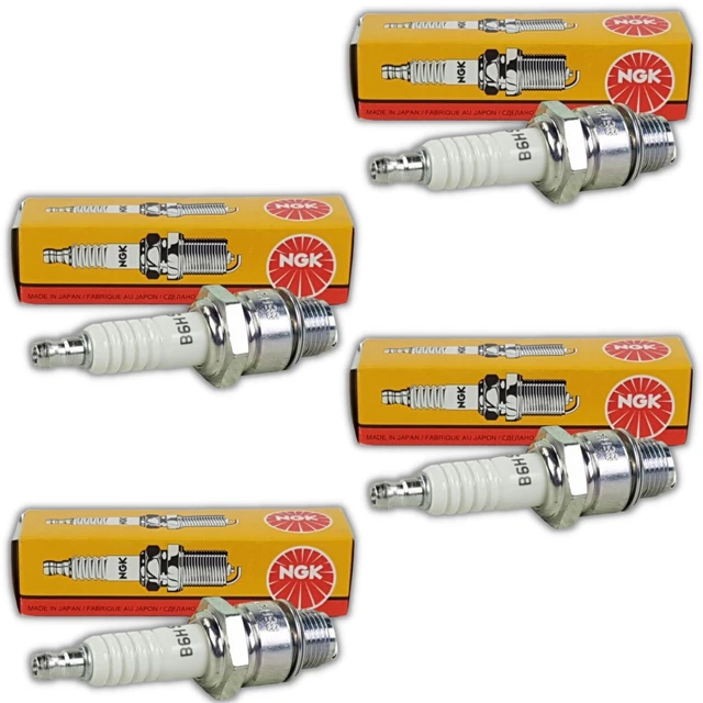 4X ZÜNDKERZEN NGK B6HS 4510 für Wartburg Barkas Trabant Skoda 100 110 Ford EUR 17,65 - PicClick DE