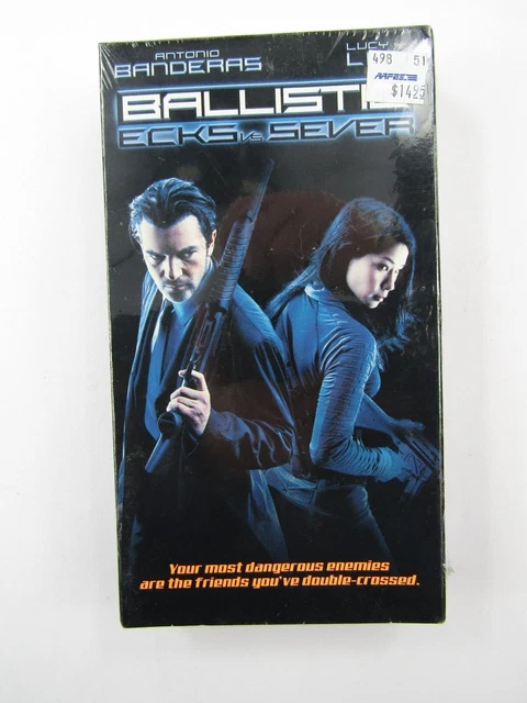 BALLISTIC ECKS VS Sever VHS Sealed Antonio Banderas Lucy Liu Sealed Watermark £8.92 - PicClick UK