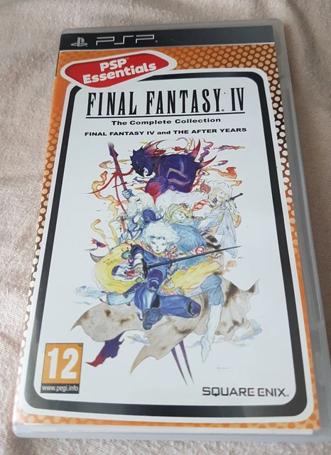 FINAL FANTASY IV 4 The Complete Collection Sony PlayStation PSP ...