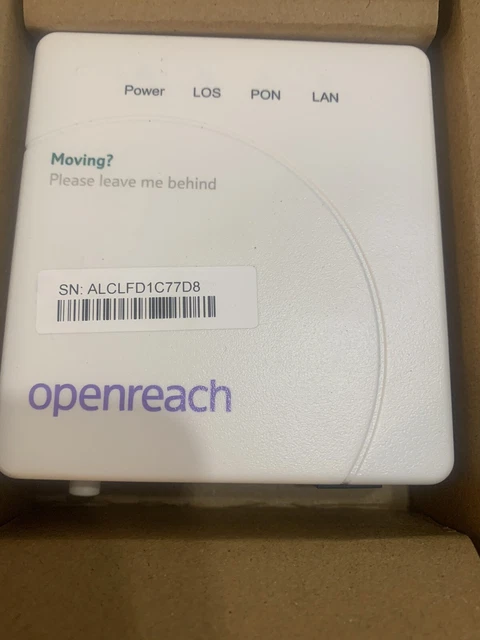 NOKIA-ONT G-010G-R OPENREACH Optical Fibre GPON Terminal BNIB New Item £13.19 - PicClick UK