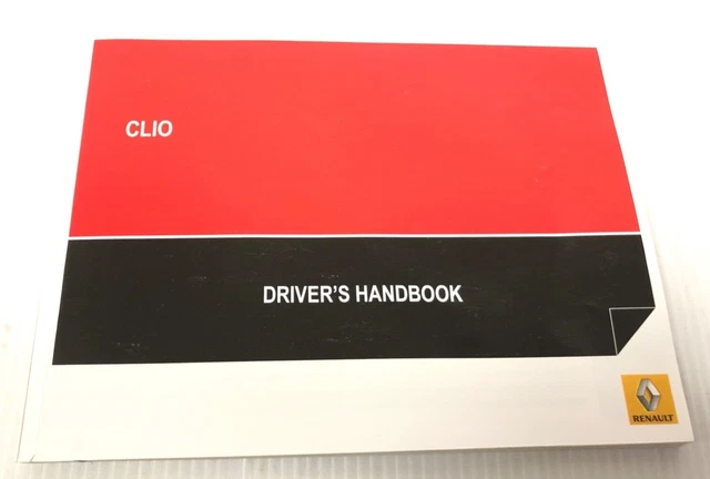 ORIGINALE RENAULT CLIO MK4 2013-2015 Manuale guidatore 253312543R EUR ...