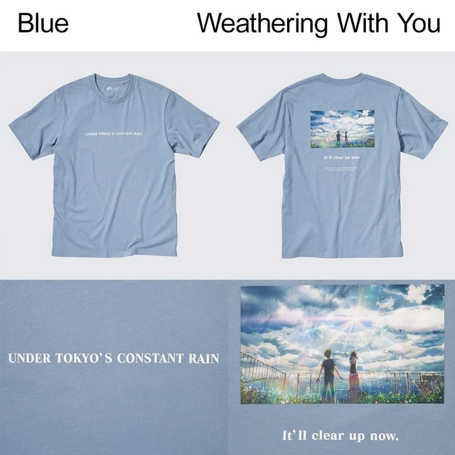 UNIQLO UT MAKOTO Shinkai Your name, Weathering With You Limite Japan 4 ...