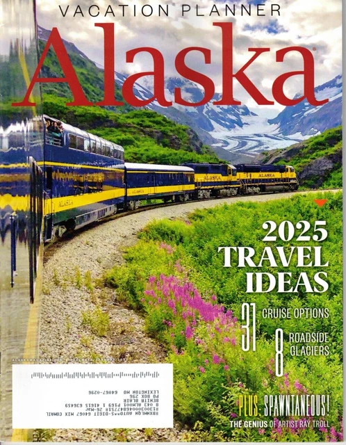 ALASKA MAGAZINE DECEMBER 2024 / January 2025 Vacation Planner 2025 Travel Ideas £7.94 - PicClick UK
