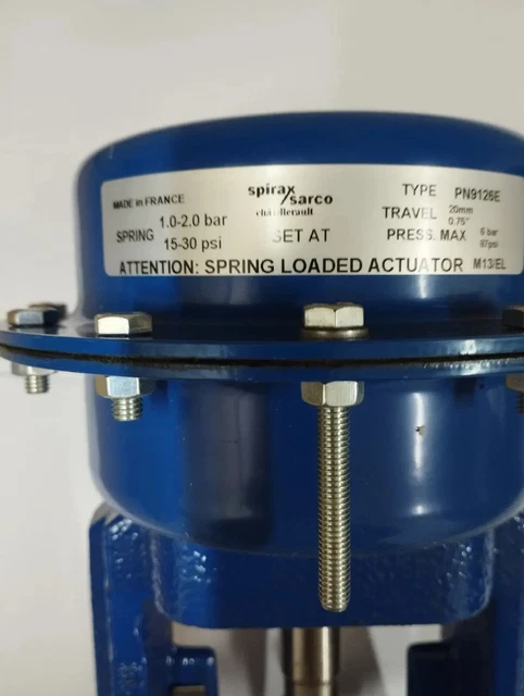 SPIRAX SARCO PN9126E Spring Loaded Actuator (L3) £800.00 - PicClick UK