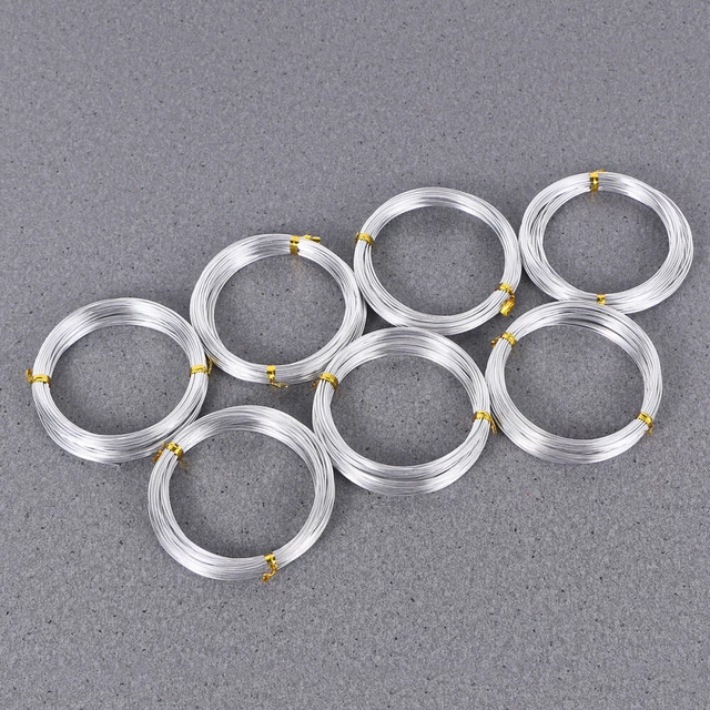 7 ROLLS ALUMINUM DIY Wire Doll Making Hand Jewelry The Modeling $24.60 ...