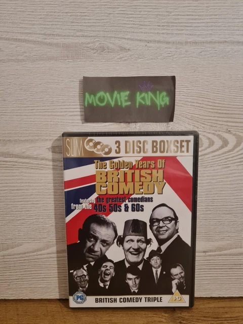 THE GOLDEN YEARS of British Comedy The 40s 50s and 60s (DVD) [NEW ...