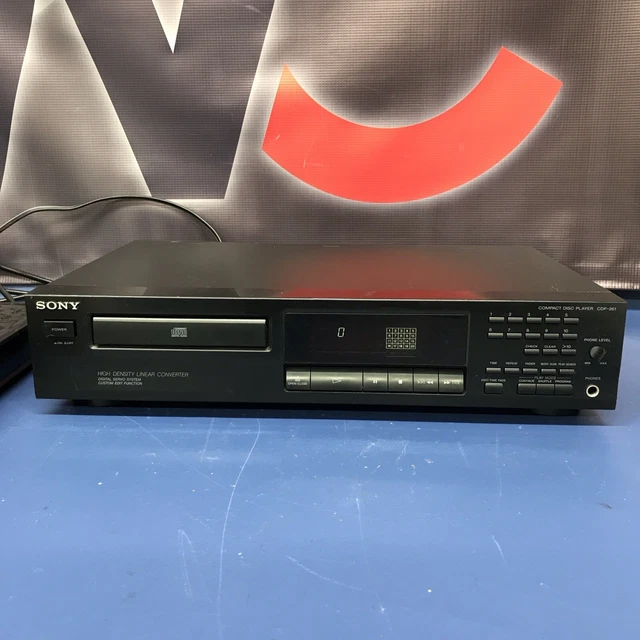 VINTAGE SONY CDP-261 Compact Disc Player $39.99 - PicClick