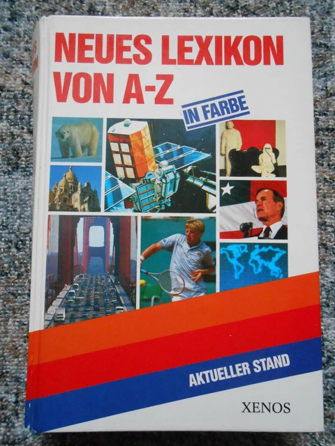 NEUES LEXIKON VON A-Z Buch Universallexikon in Farbe Ausgabe 1989 EUR 1 ...
