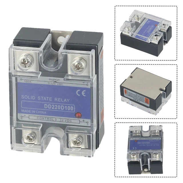 MODULE RELAIS À semi-conducteurs SSR-DC-DC, 3-32V DC à 24-380 V AC avec ...