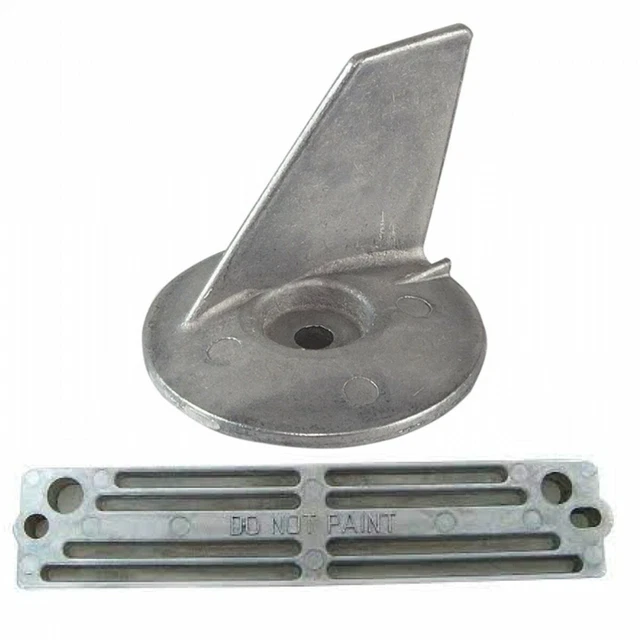 Trim Tab And Bracket Anode 40hp 50hp Tohatsu Efi M40d M50d 2 Stroke