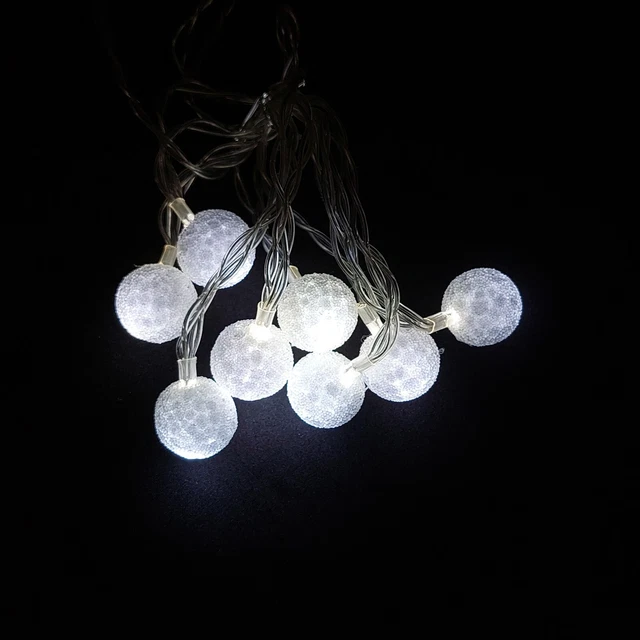 LUCI BERRY 1,5M 8 LED Luci a Corda Alimentate a Batteria Barattoli ...