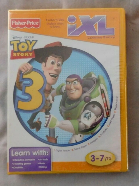 FISHER-PRICE IXL LEARNING System Toy Story 3 Game BRAND NEW £2.86 ...